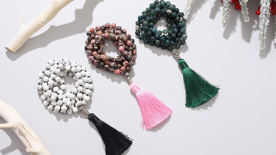 Watch Cat Eye Jewels Beaded Necklace Bracelets for men women on Amazon Live