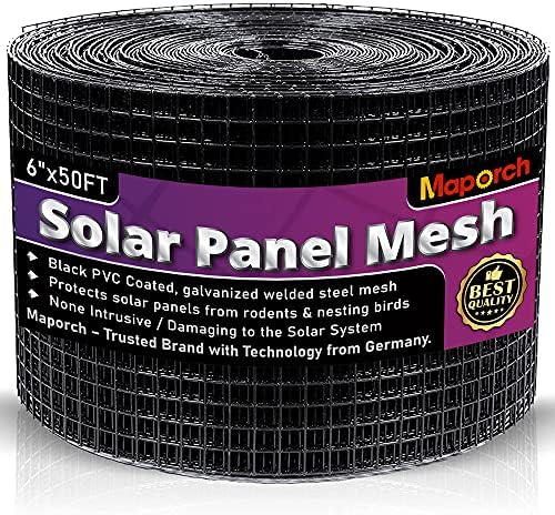 Amazon.com : 6in X 100ft Solar Panel Bird Guard,Solar Panel roof ...