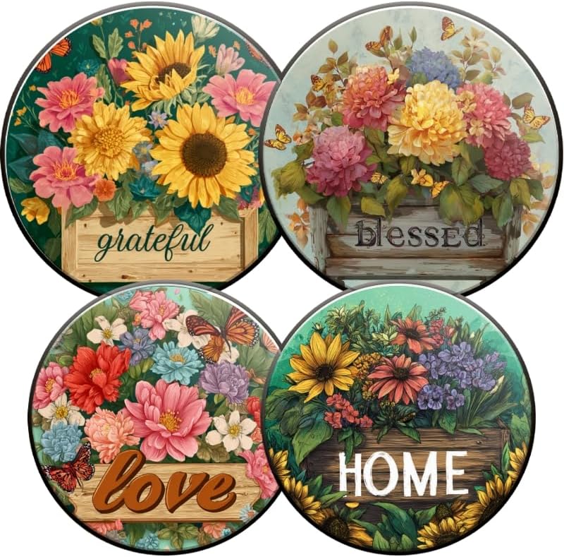 Amazon.com: Kitchen Stove Burner Covers for Electric Stove, Blessed ...