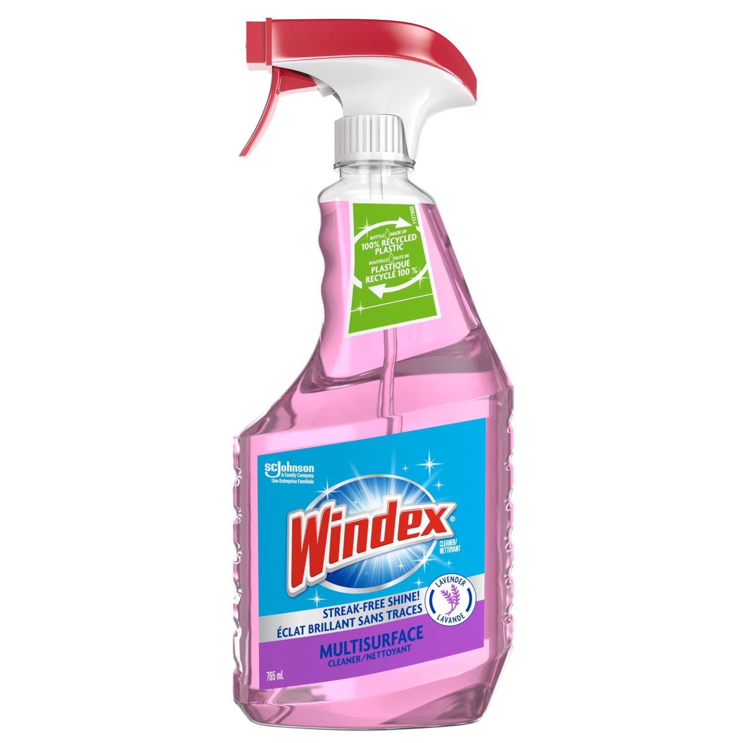 Windex Multisurface Cleaner with Lavender Scent, Removes Fingerprints ...