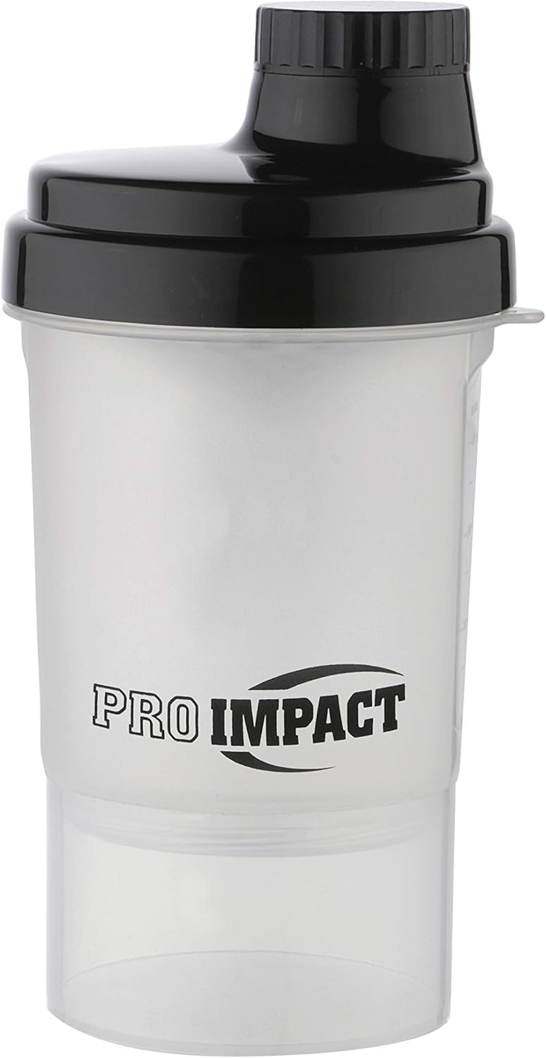 Pro Impact Super Shakers (400/600ml) - BPA Free Leakproof Wide Mouth w ...