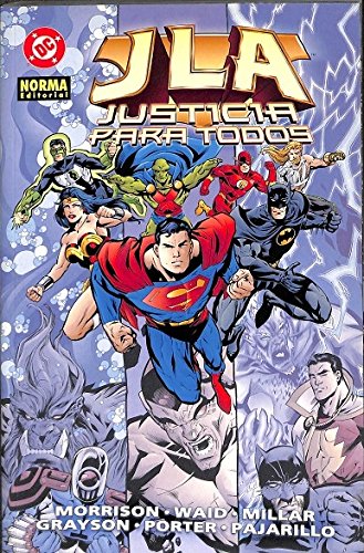 Amazon.com: JLA: Justicia para todos: 9788496415683: Grant Morrison ...