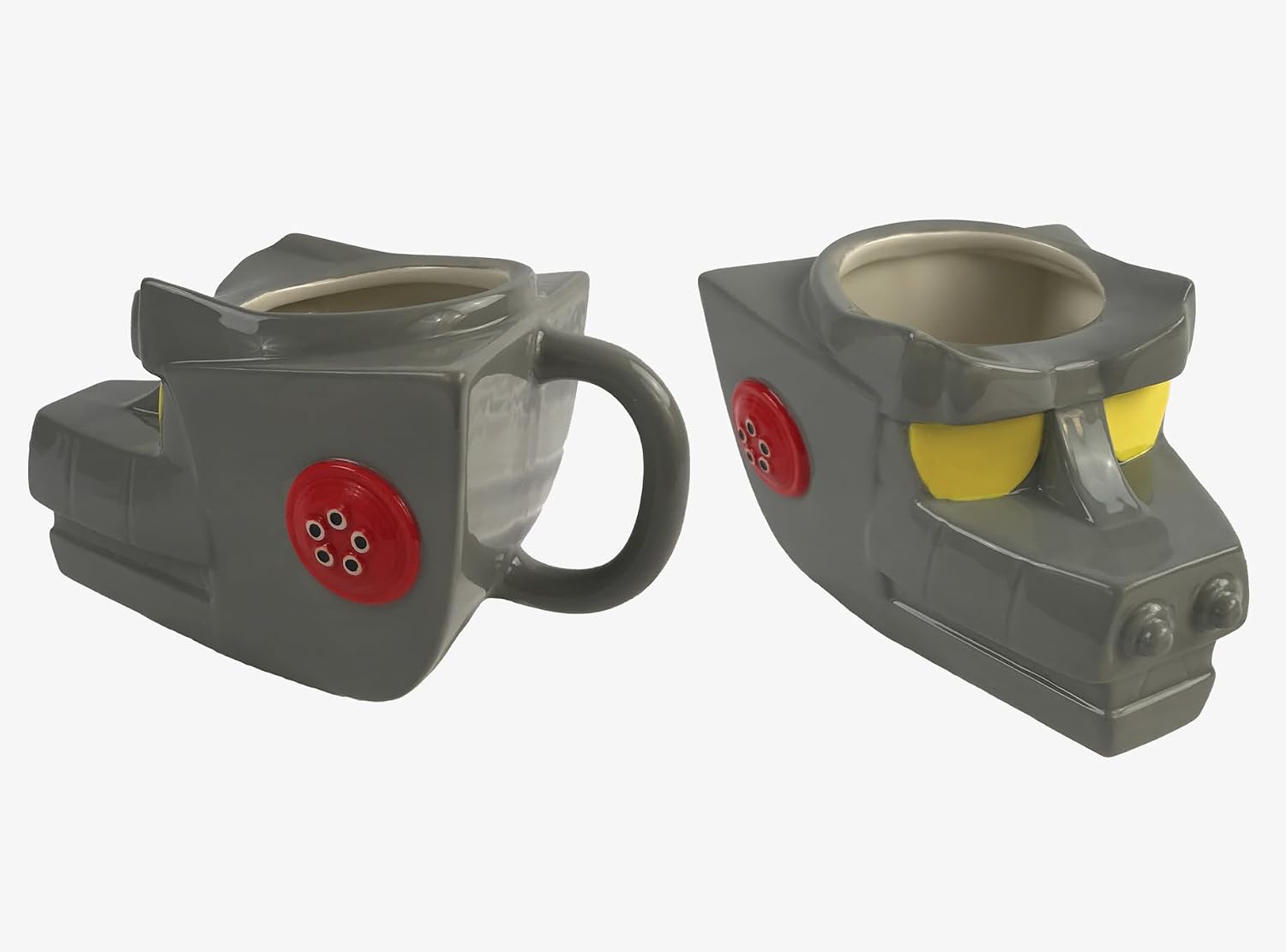 Amazon.com | Surreal Entertainment Mecha Godzilla Molded Head Mug, Gray ...