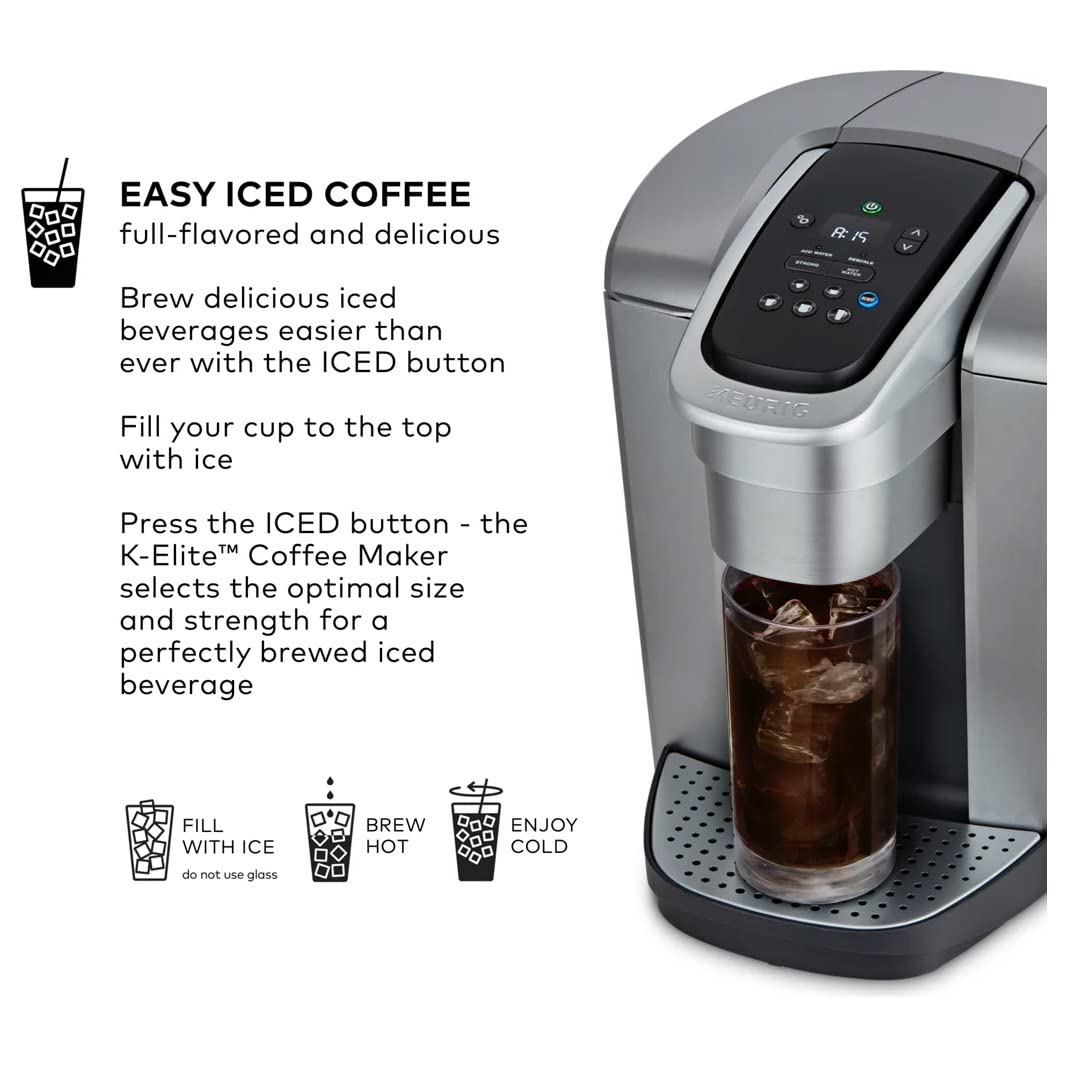 Snapklik.com : Keurig K-Elite Single Serve K-Cup Pod Programmable ...