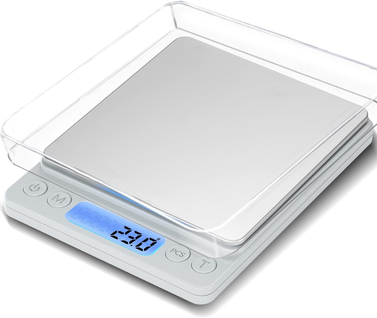 Amazon.com: WISHSOM Food Scale, Digital Kitchen Scale Weight Grams and ...