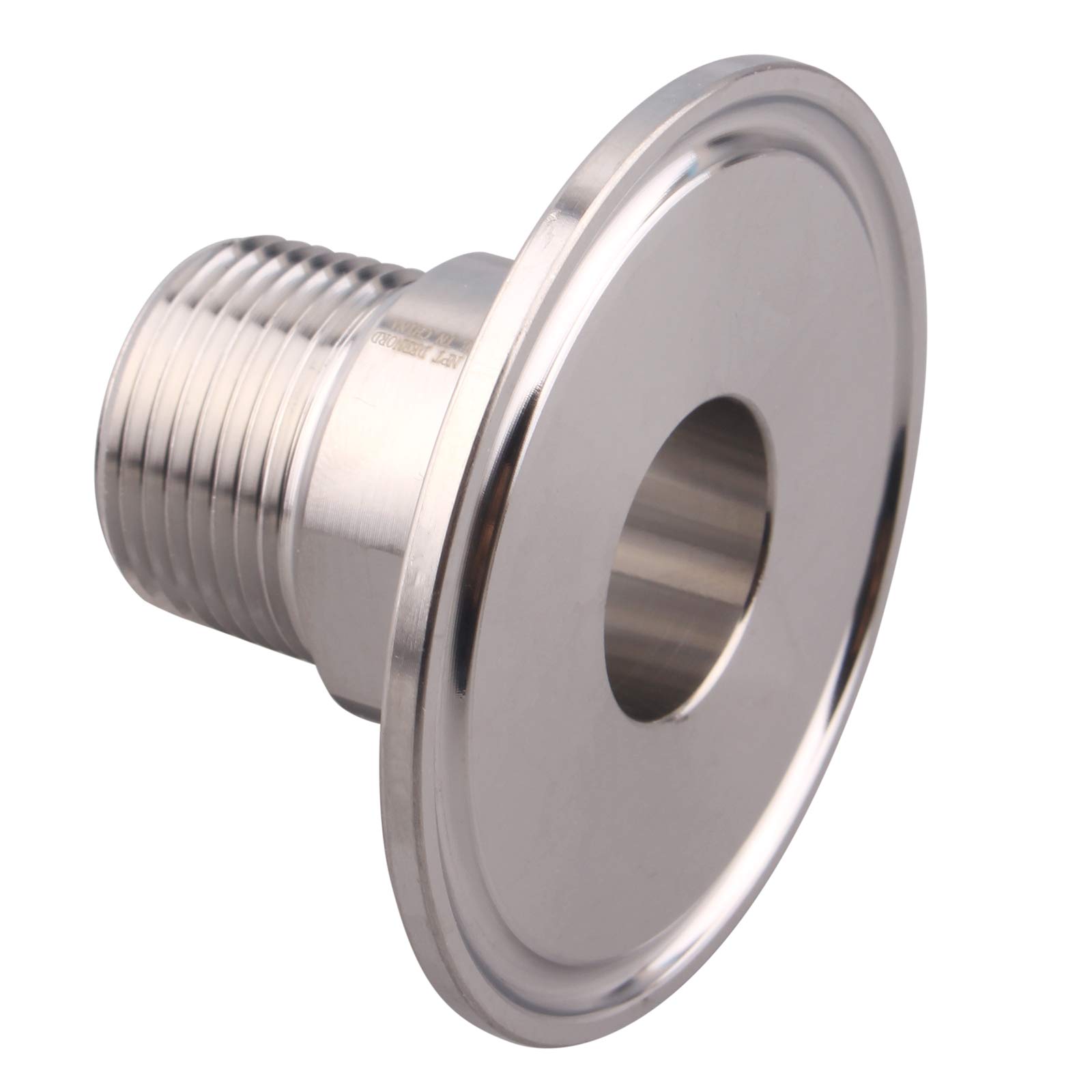 Snapklik.com : 2 Inch Sanitary Tri Clamp To 3/4 Male Tri Clover