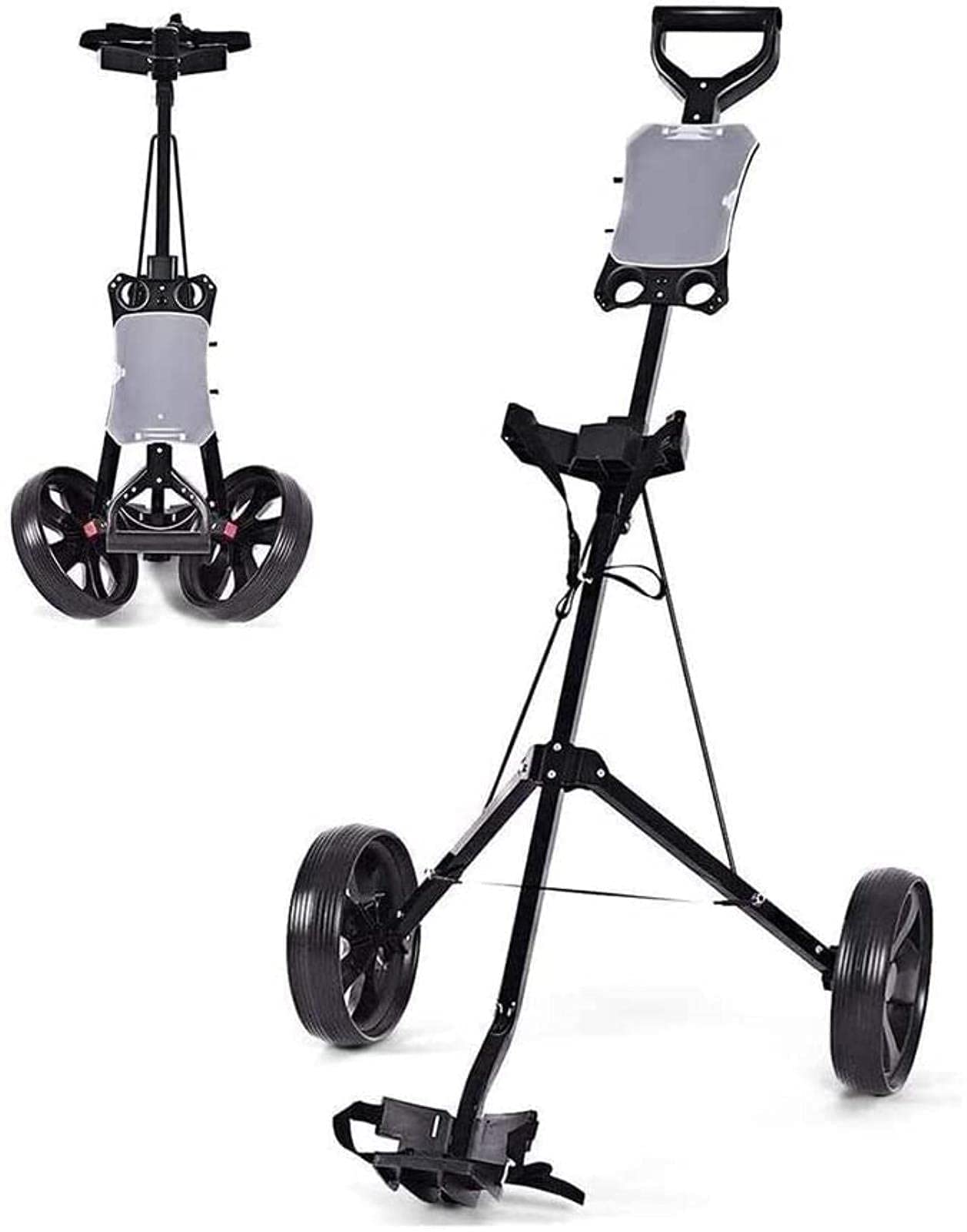 Buy XBR Camping cart with canopy,Trolley Push Carts Push Cart Foldable ...