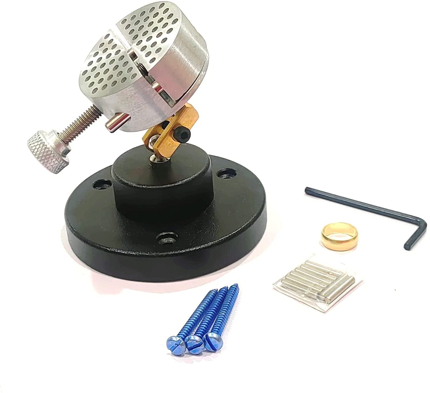 Snapklik.com : Universal Aluminum Work Holder Peg Clamp Base Jewelry Making