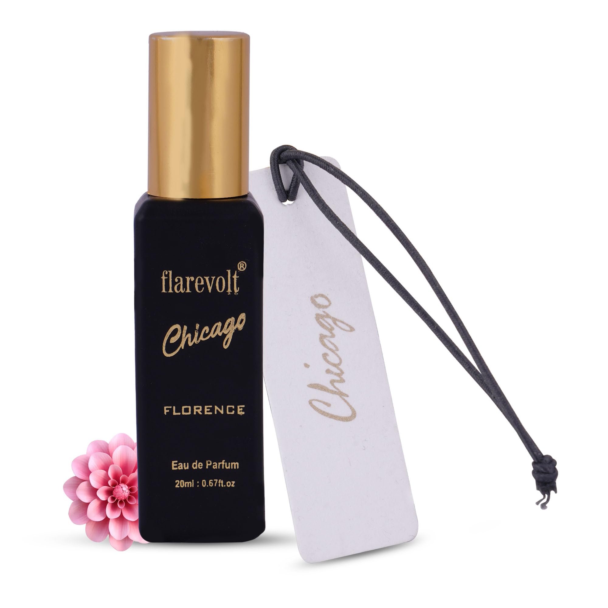 Flarevolt Chicago Florence Premium Car Perfume | Refreshing Car Perfume ...