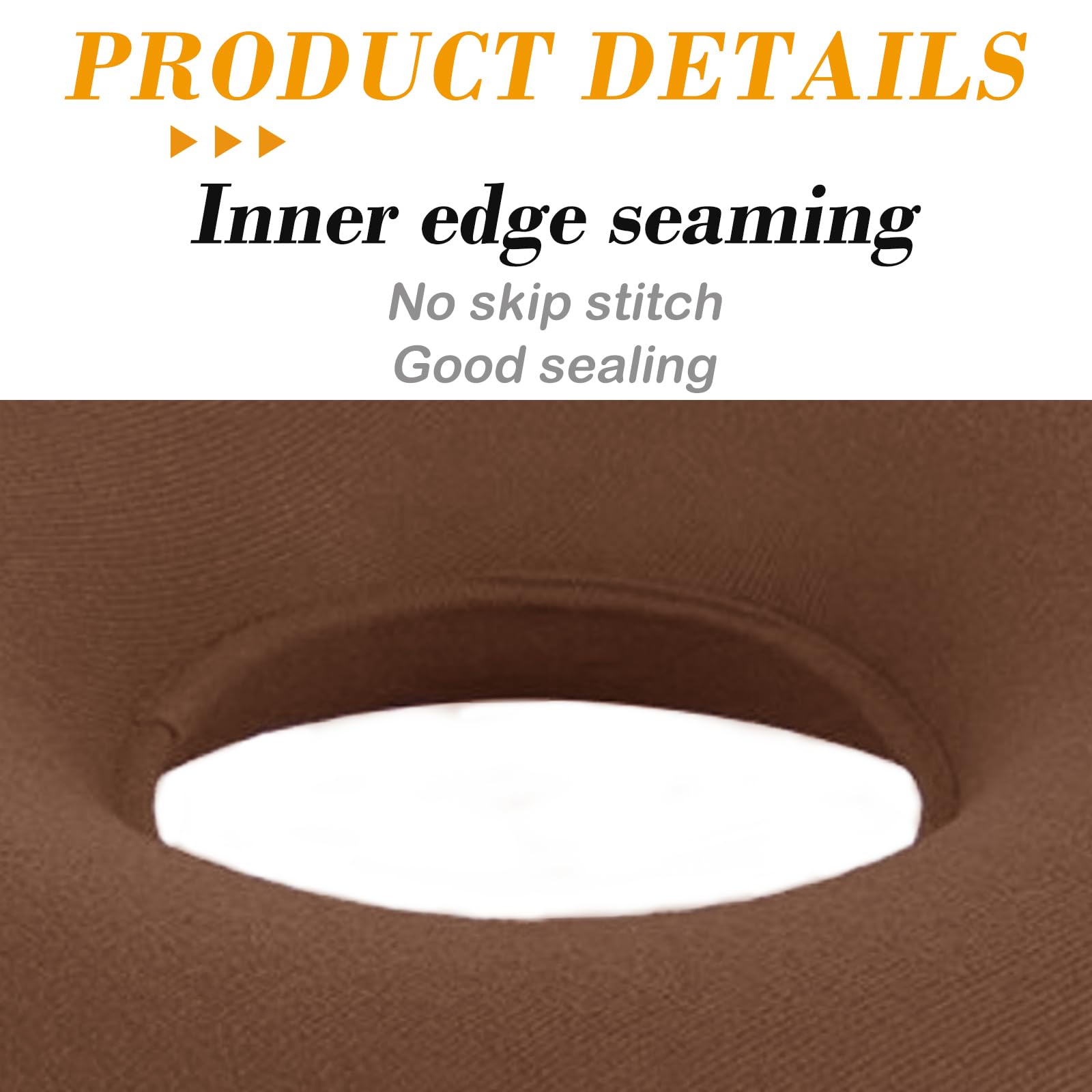 ToKinCen Donut Cushion Seat, Ring Cushions for Pressure Relief Doughnut Cushion Portable ...