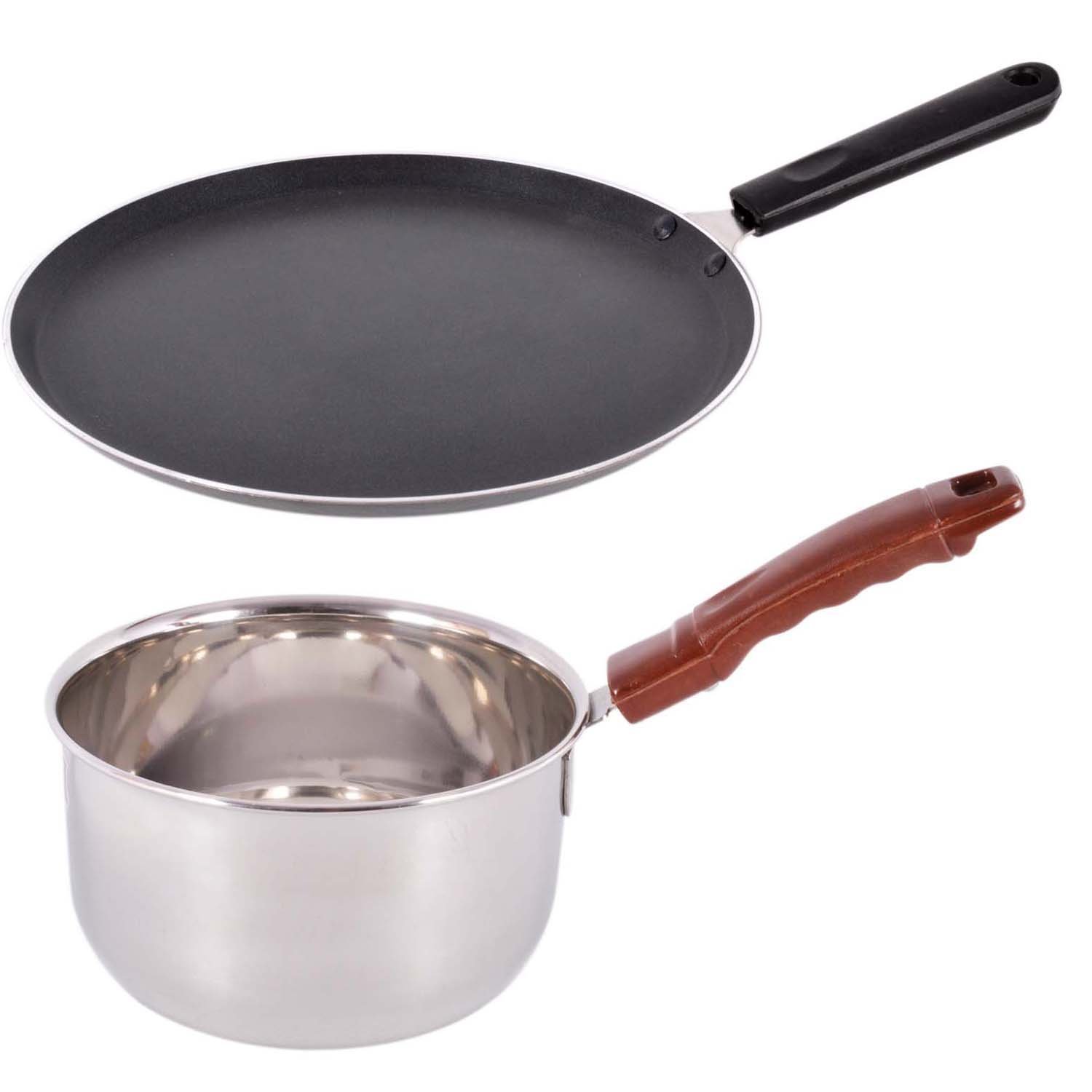 Buy HATIMI'S Branded Cookware Combo - Non Stick DOSA TAWA with - Tea ...
