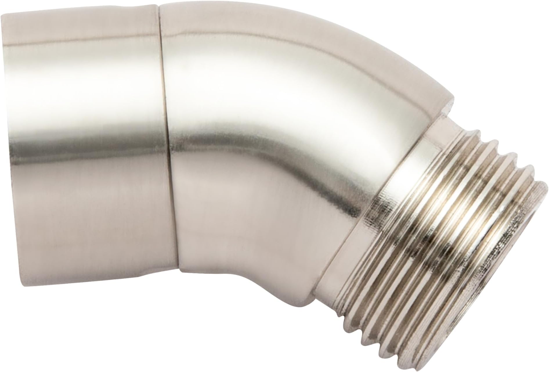 Shower Head Adapter,Solid Brass 135 Degree Shower Elbow Adapter,G1/2 ...