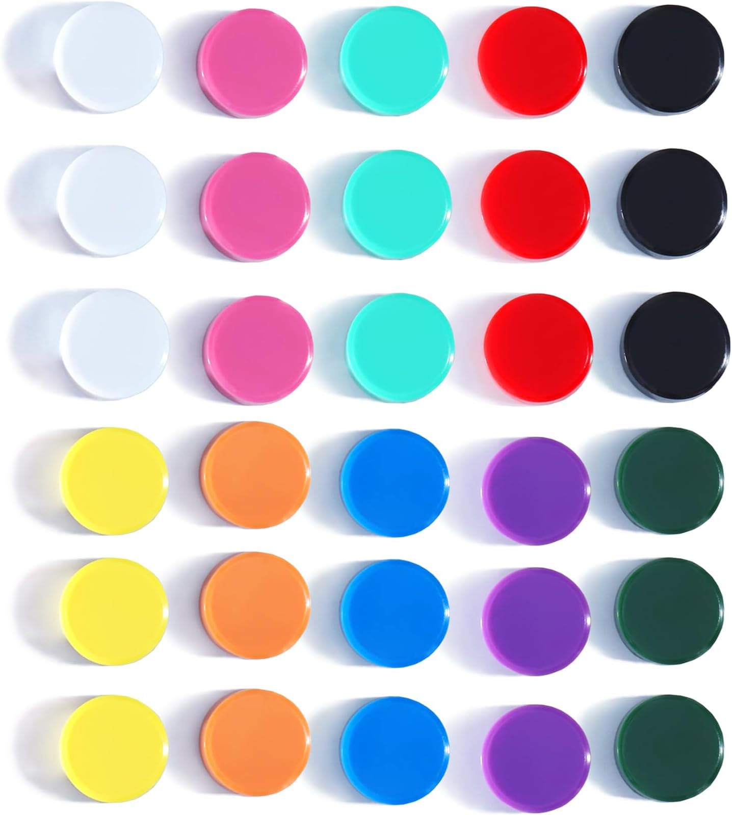 Amazon.com: DUJEQM Fridge Magnets, 20 Pack Strong Refrigerator Magnets ...