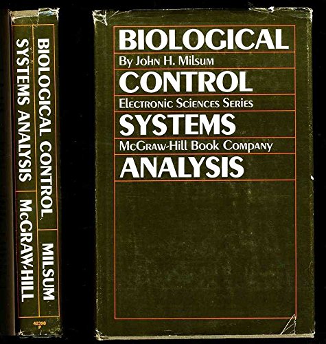Biological Control Systems Analysis: 9780070423985: Books - Amazon.ca