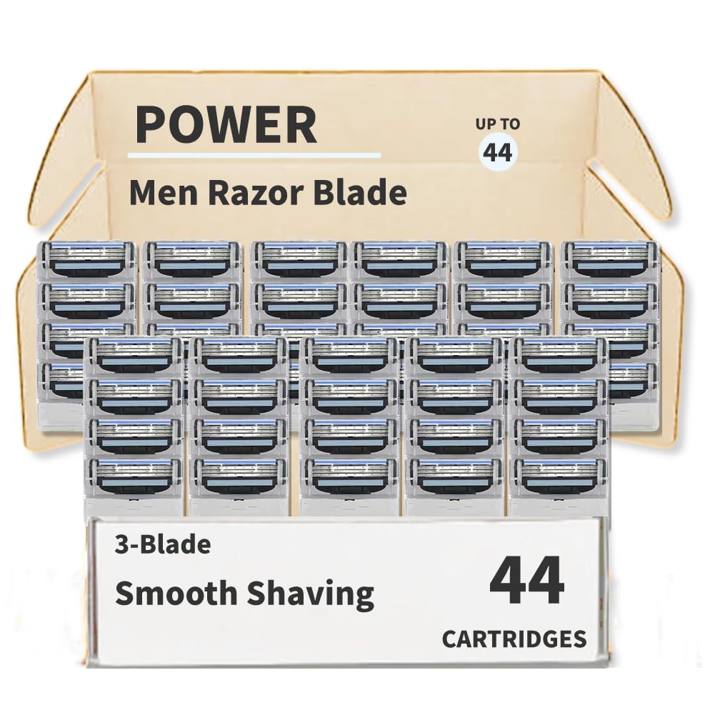 Amazon.com: Gbbazu Razor Blades Refills for Mach 3, Mens Turbo Razor ...