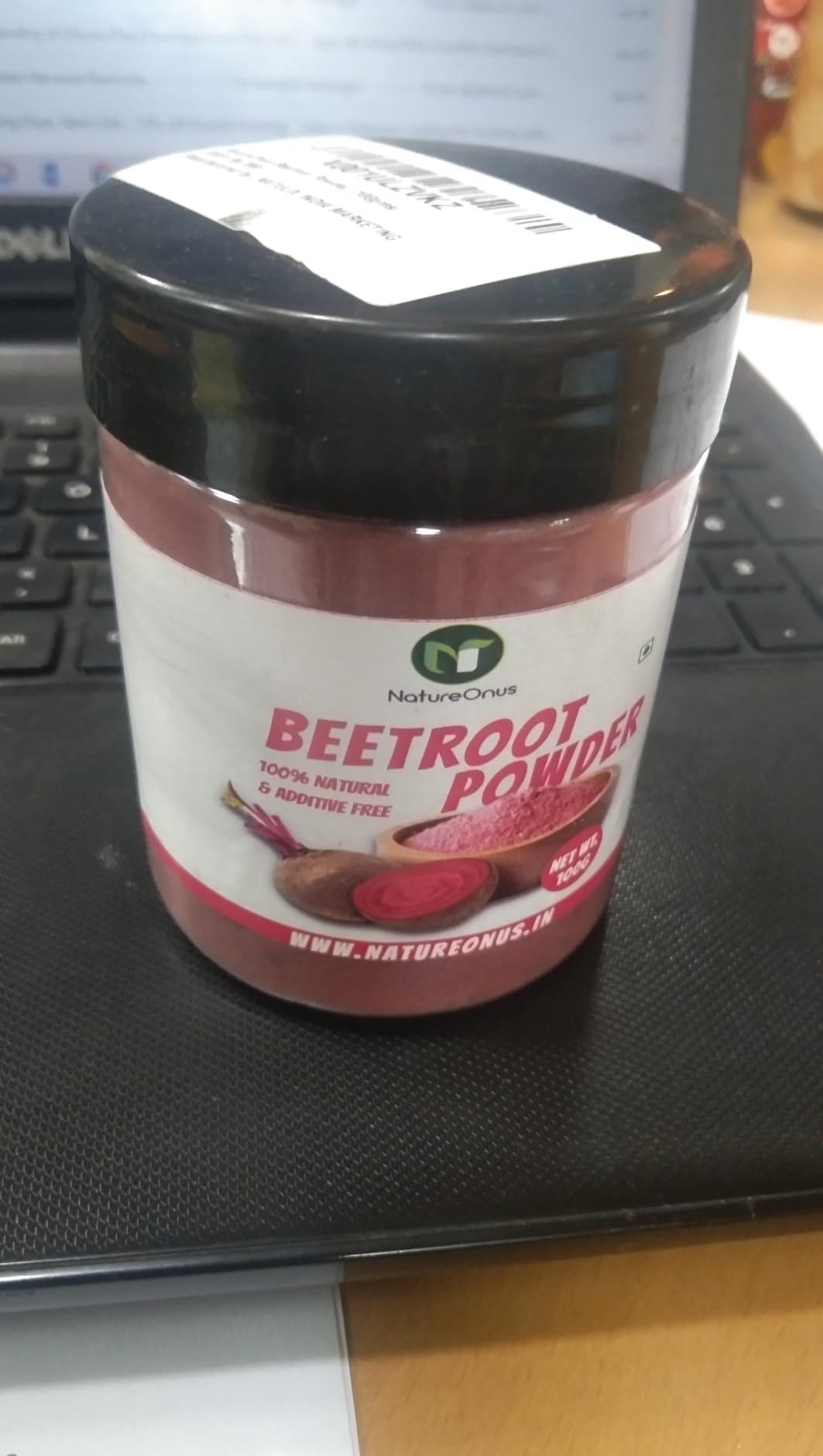NatureOnus Beetroot Powder 100g | 100% Natural & Additive Free : Amazon ...