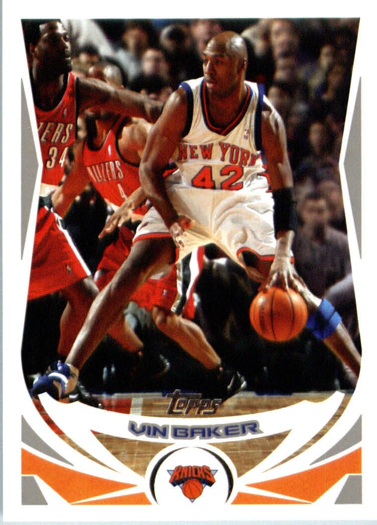 2004 05 Topps Basketball Card #83 Vin Baker Houston Rockets at Amazon's ...