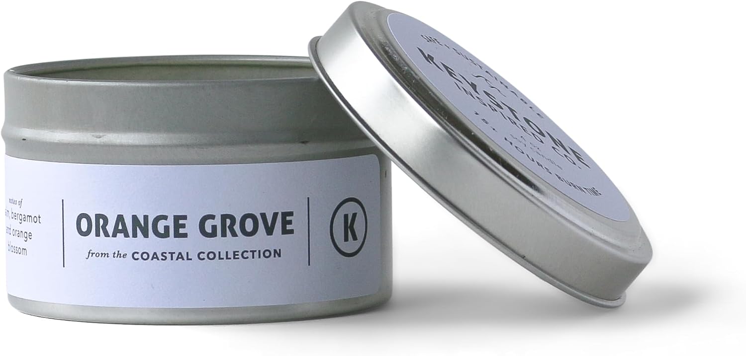 Amazon.com: Keystone Inspired Tin Candle 4oz - Natural Vegan Soy ...