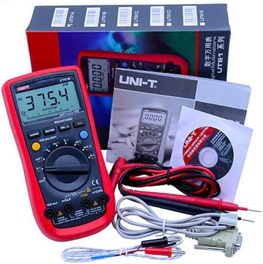 Amazon.com: Gtest UT61A UT61B UT61C UT61D UT61E Digital multimeter ...