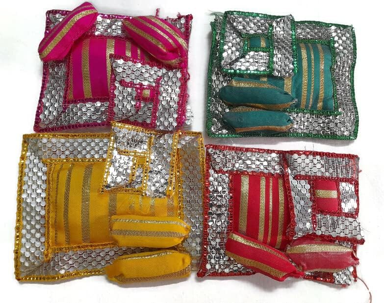 Nand Gopal Traders Laddu Gopal assan/Gaddi Takiya Set/Gadi Set for ...