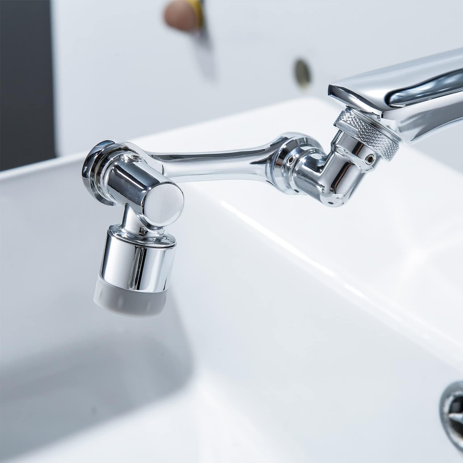 Amazon.com: Aireador extensor de grifo giratorio de 1080°, MISS FIRE ...