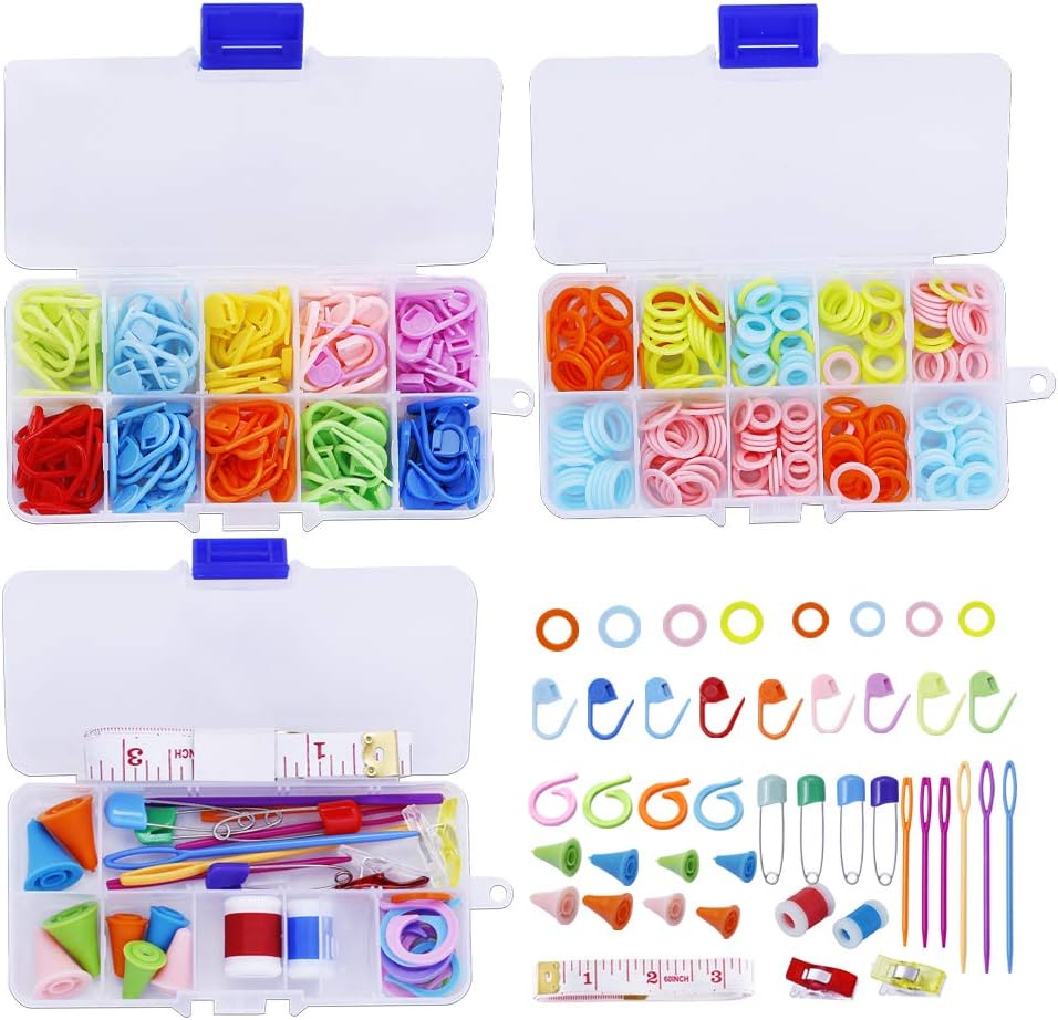 Amazon.com: Dxhycc New Basic Knitting Tools Accessories Supplies with ...