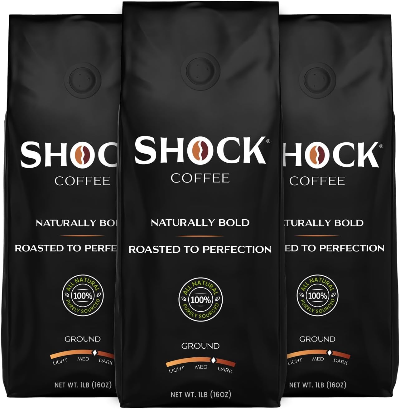 Amazon.com : Java Factory High Caffeine Ground Coffee Double ...