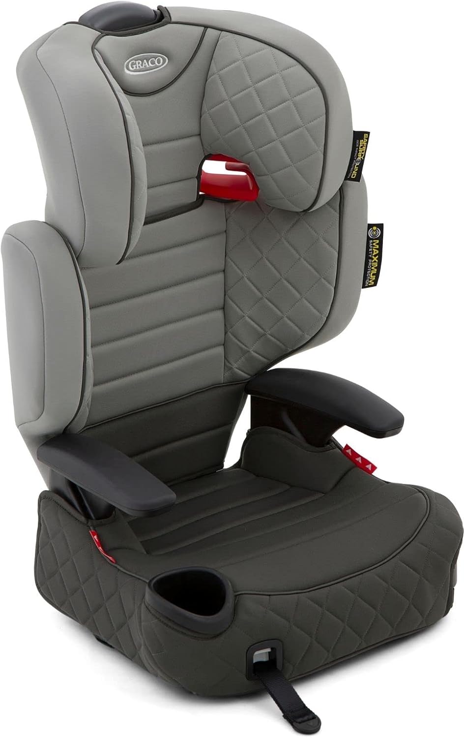 Graco Affix High Back Booster Car Seat With Isocatch Connectors at ...