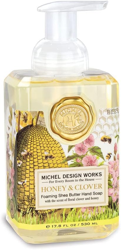 Amazon.com : Michel Design Works Lemon Basil Foaming Hand Soap Refill ...