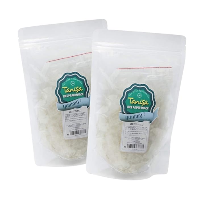Buy TANISA Rice Paper Snacks, Mixed Rice Paper with Seasonings, Rice ...