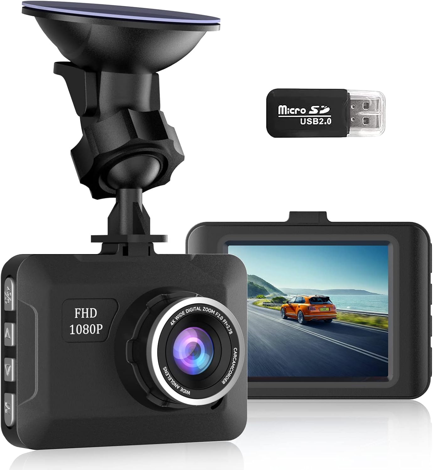 Amazon.com: Dash Camera for Cars, Dash Cam 1080P Full HD Dual, Dashcam ...
