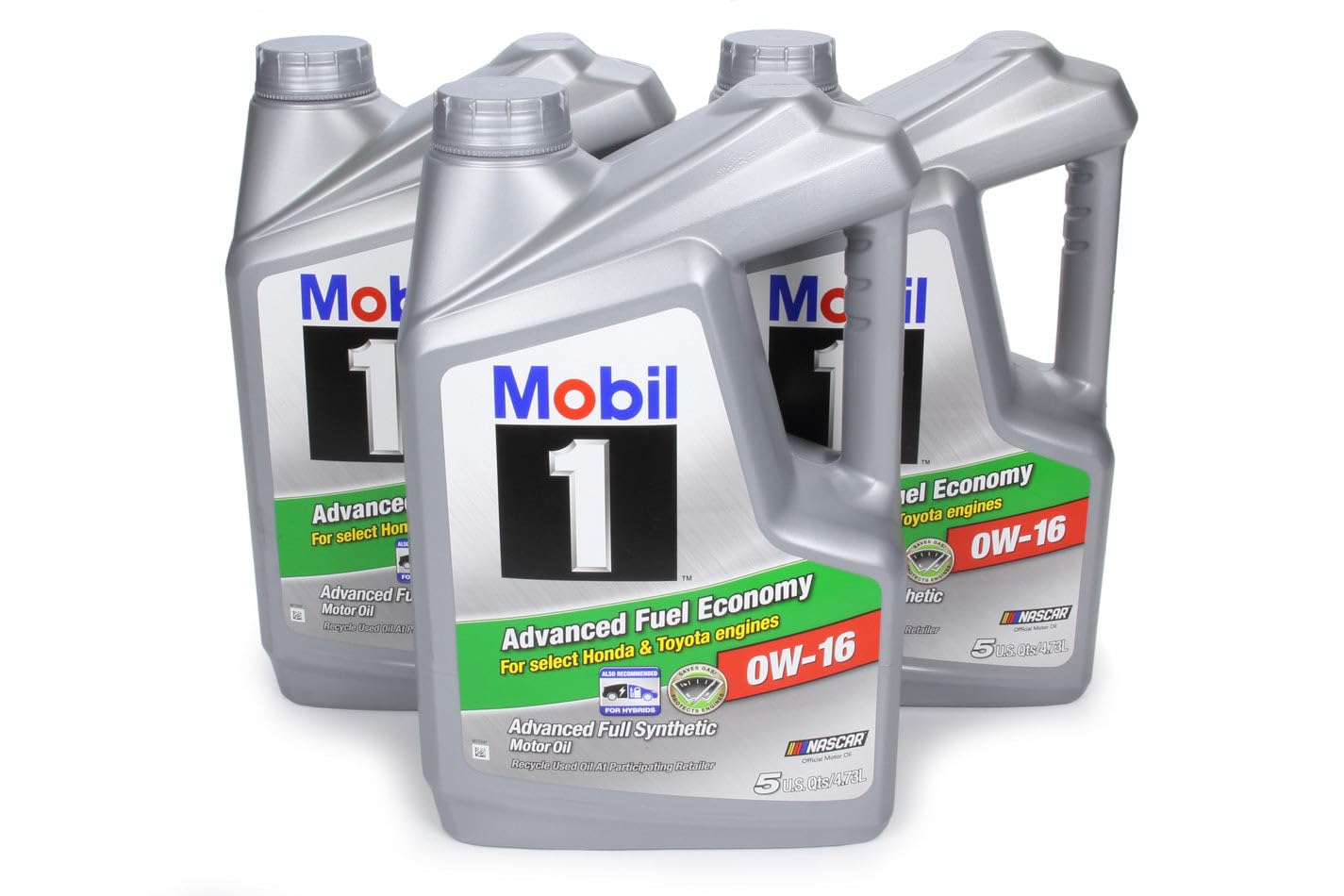 Amazon.com: Mobil 1 Synthetic Oil 0w16 Case 3x5 Quart Jug : Automotive