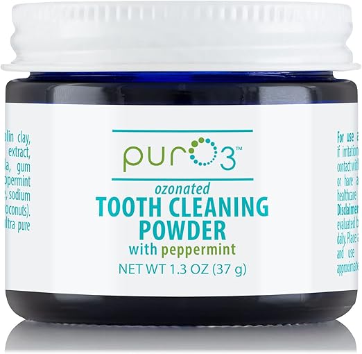 Amazon.com: PurO3 Ozonated Tooth Cleaning Powder : Beauty & Personal Care
