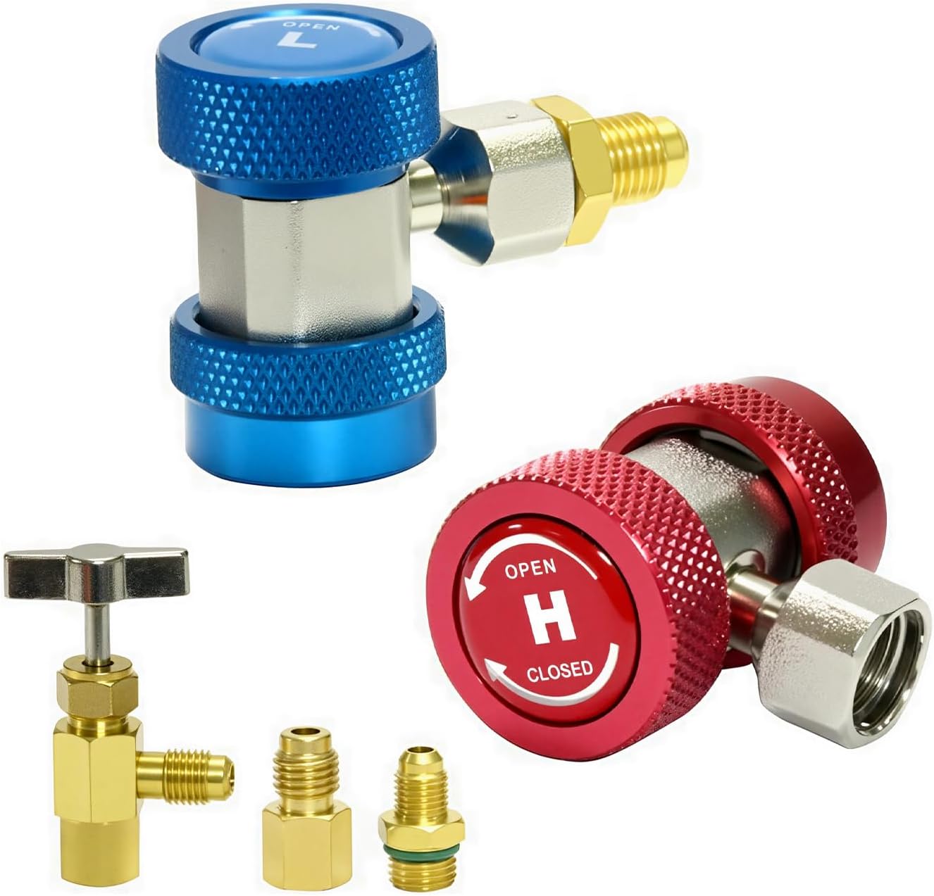 Adjustable R134A Adapter Fitting 14 Inch SAE HVAC Australia | Ubuy
