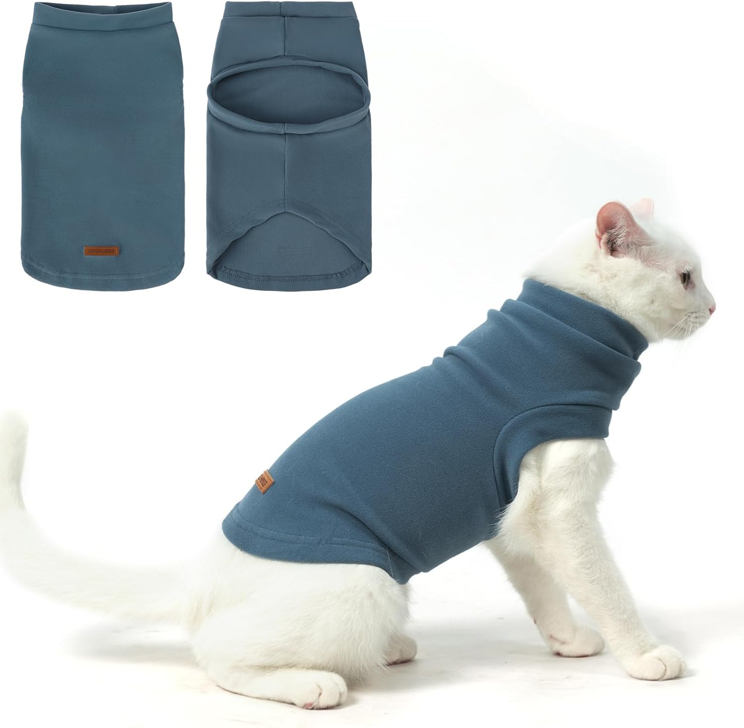 Amazon.com : EXPAWLORER Soft Cat Sweater - Sweaters for Cats Only Warm ...