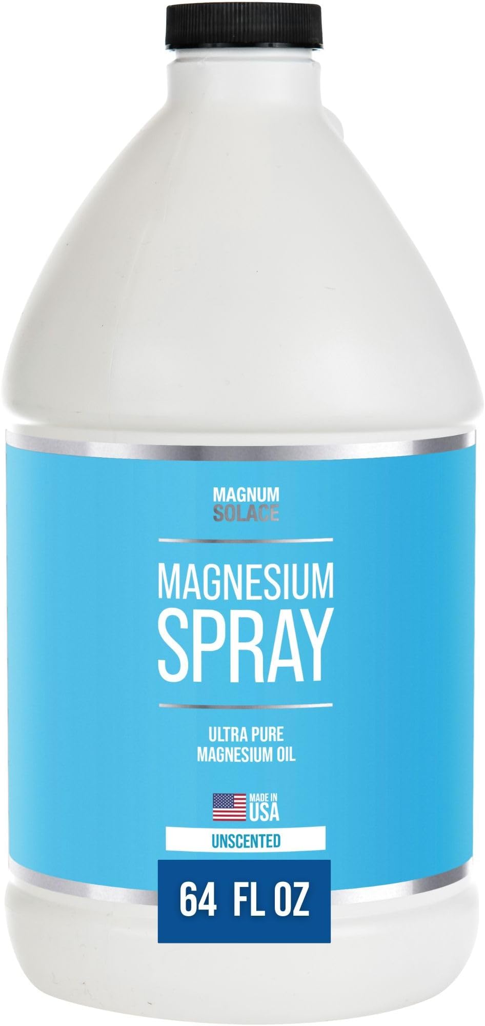 Amazon.com: Seven Minerals Pure Magnesium Oil Spray, Big 12oz, USP ...