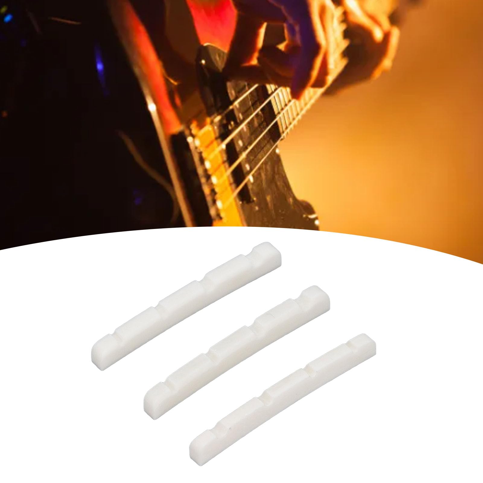 Curved Guitar Nut Guitar Nut Curved Bottom 4 String Bass Guitar Bone