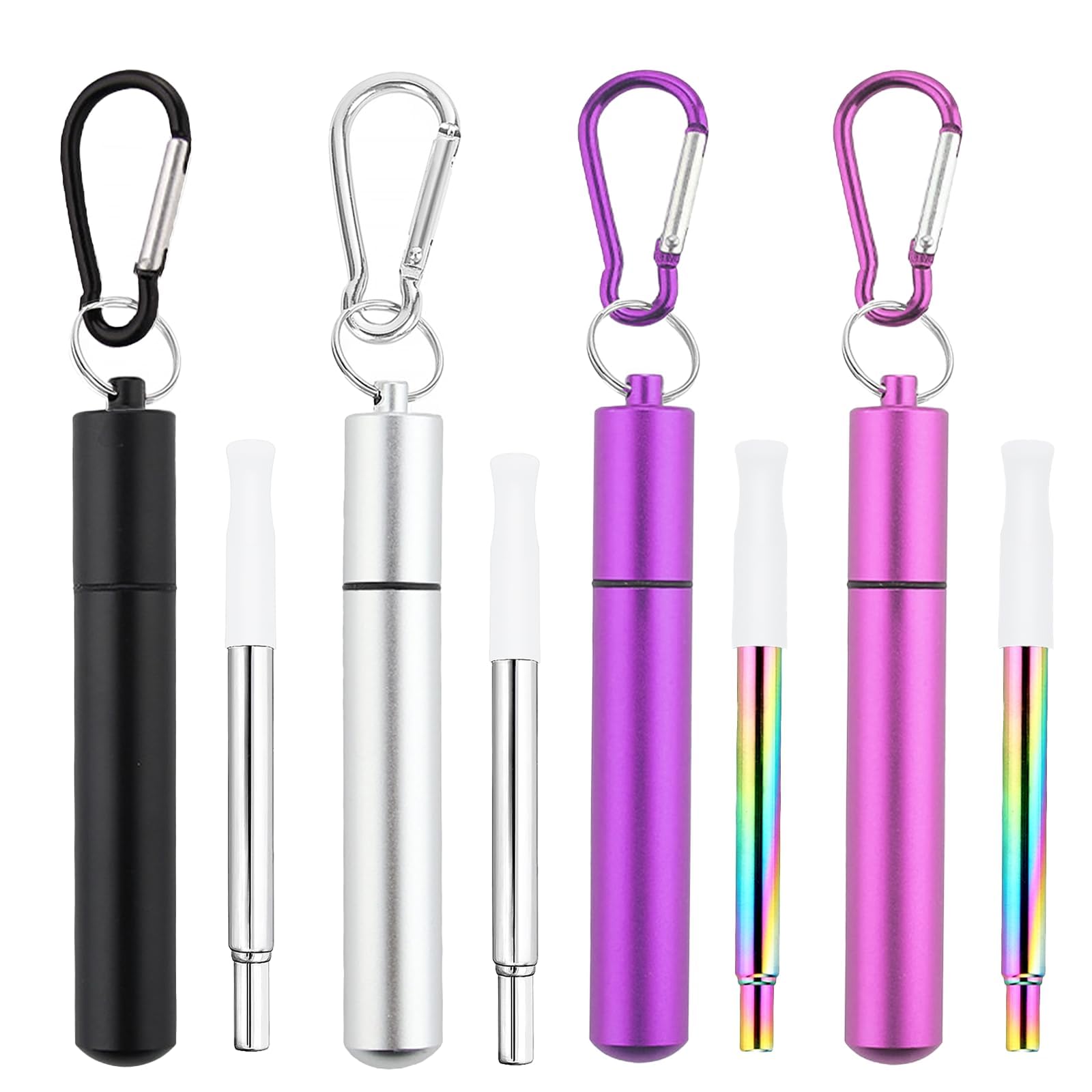 Amazon.com: Foweroty Metal Straws Reusable Straws, Cruise Ship ...