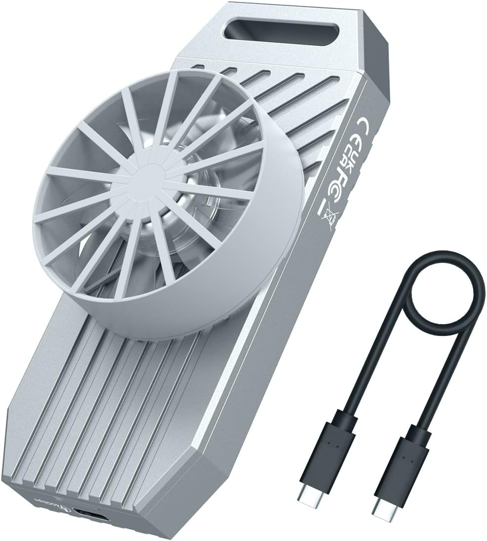 Amazon.com: MAIWO 40Gbps NVME Enclosure with Fan, M.2 Enclosure for ...