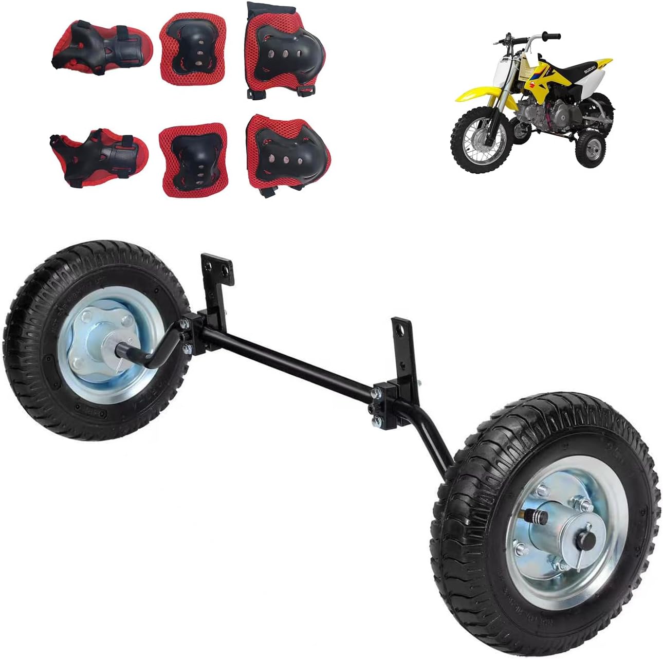Amazon.com: AR-PRO Adjustable Height Training Wheels for Kids' Dirt ...