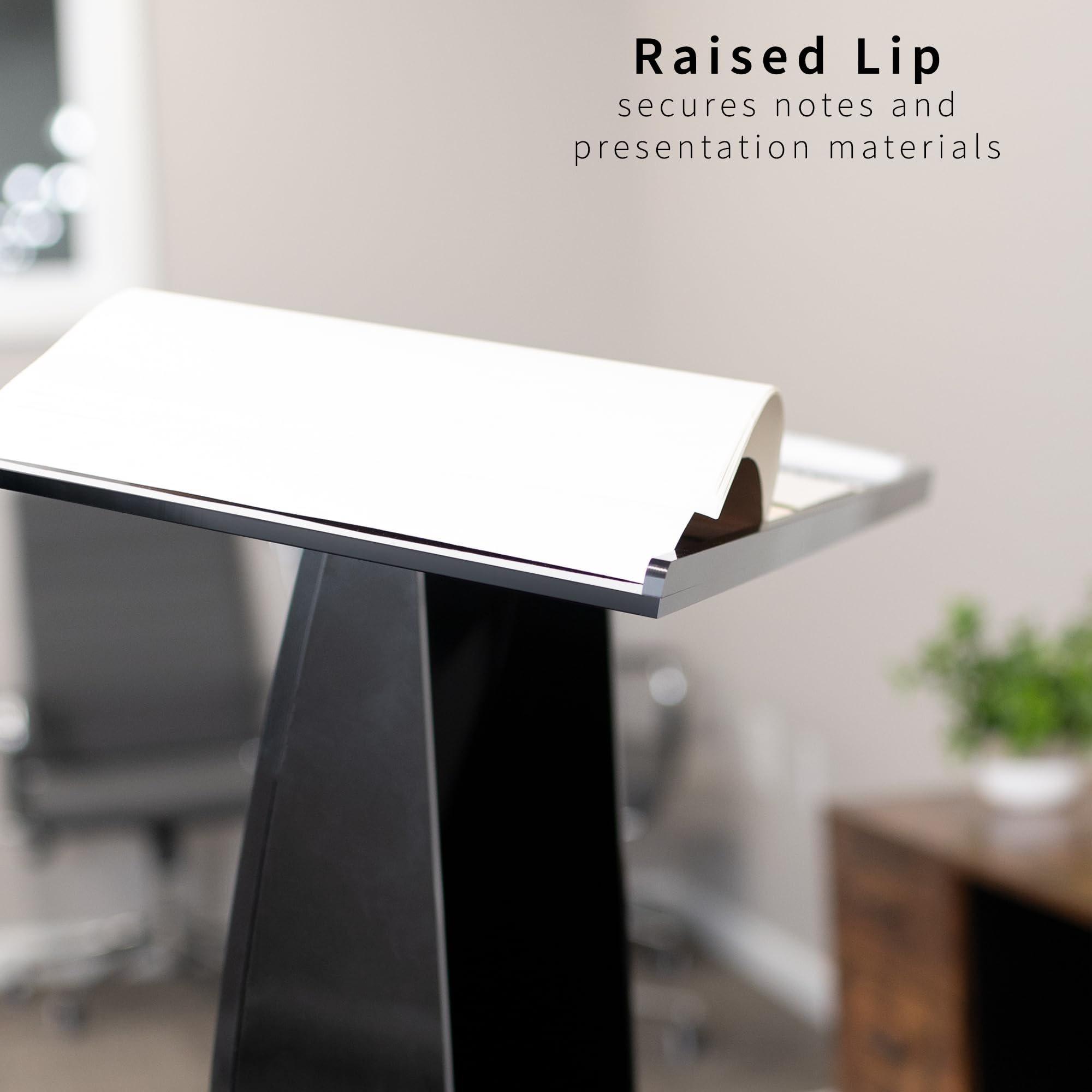 Snapklik.com : VIVO Acrylic Podium Stand, Sleek Professional ...