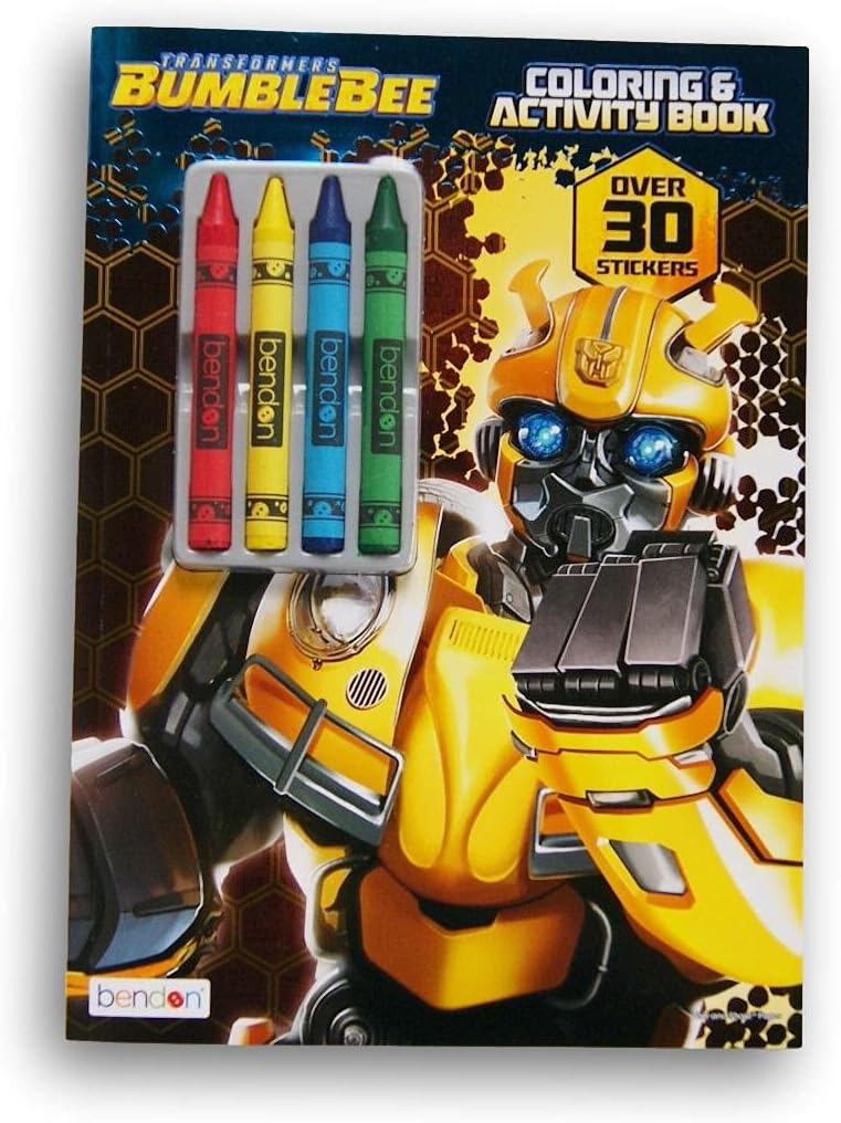 Amazon.com: Transformers One Coloring Book Set - Bundle with Activity ...