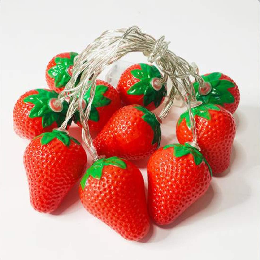 Fruit String Lights Battery Powered Indoor Outdoor Lighting Lamp ...