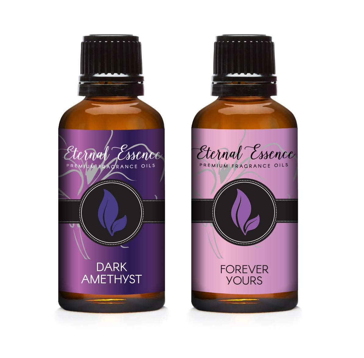 Amazon.com: 30ML - Pair (2) - Forever Yours & Dark Amethyst - Premium ...