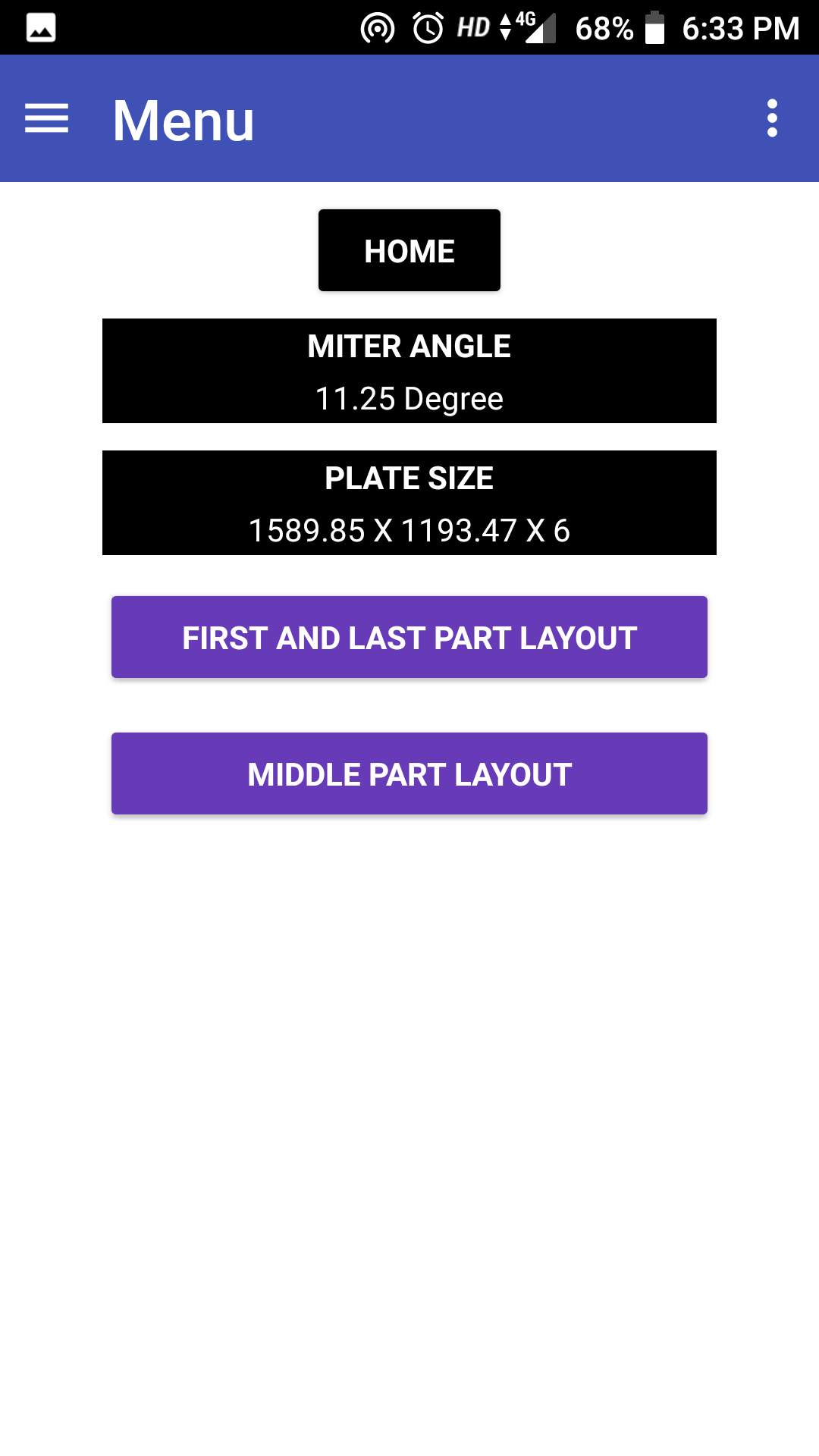Miter Bend Layout - App on Amazon Appstore