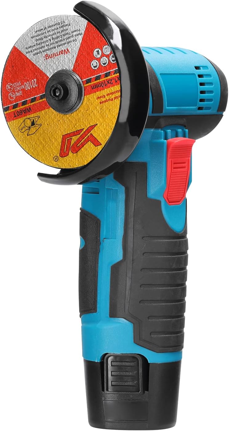 Mini Angle Grinder, Weytoll 12 V Angle Grinder, Handheld Portable ...
