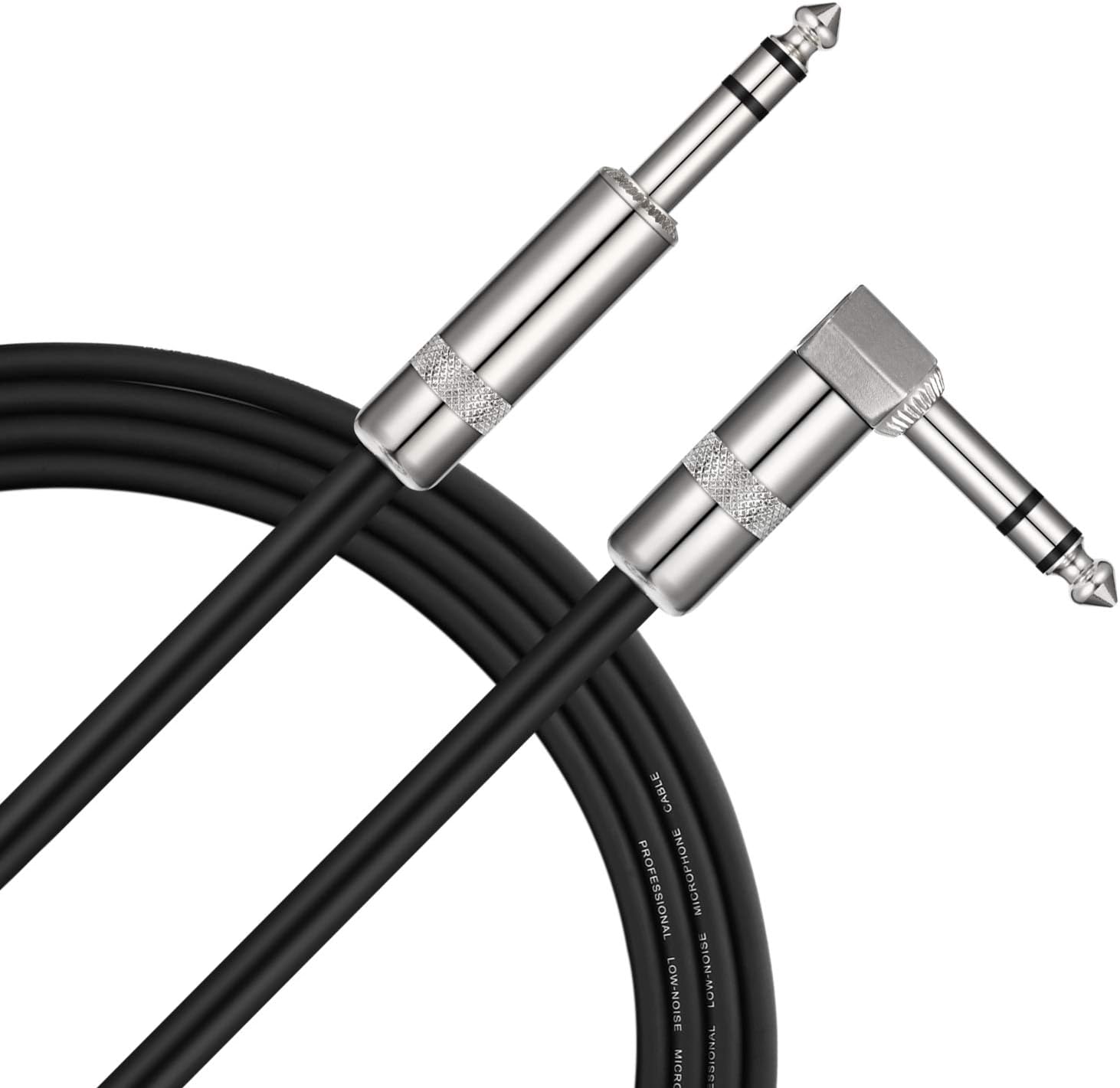 Amazon.com: Donner 20 ft TRS Cable, Balanced Stereo Audio Patch Cable ...