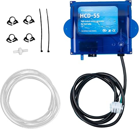 Amazon.com: EcoPooluxe HCD-55 Spa Ozone Generator – Universal Hot Tub ...