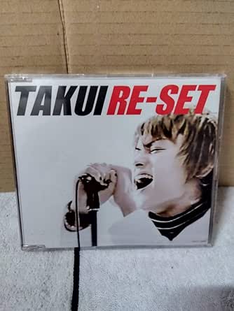 Amazon.co.jp: TAKUI RE‐SET 中島卓偉 ロック MAGGIE MAE マギーメイ FIRESTORM パンク シングル 破損防止あり 追跡あり : おもちゃ