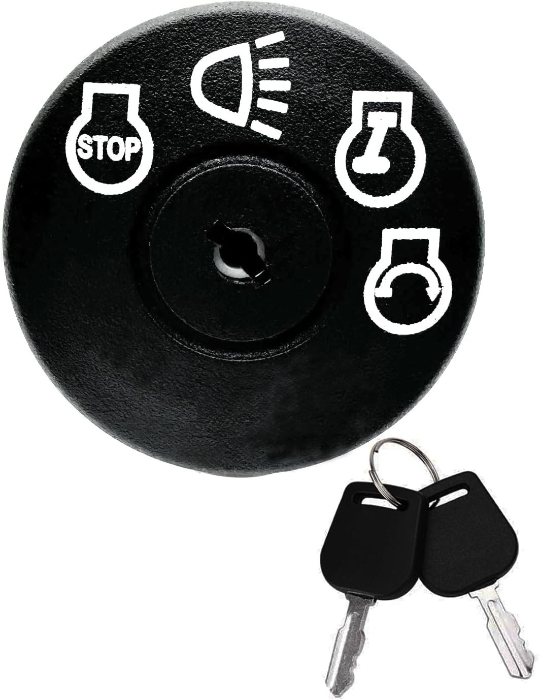 Amazon.com: Lawn Mower Ignition Switch with 2 Keys 4 Position 7 ...